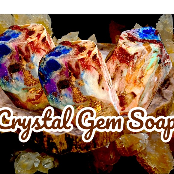 Hand Crafted | Bath & Body | Celestial Crystal Gem Soap November ...